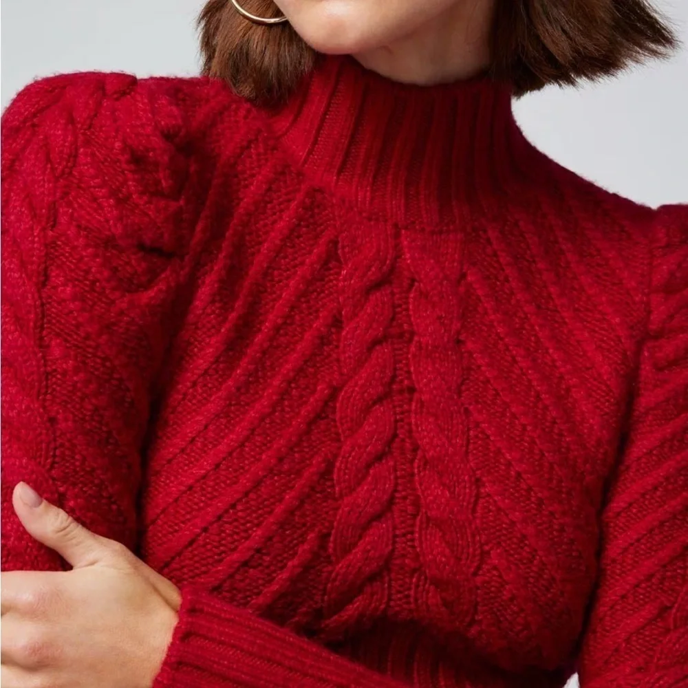 White House Black Market | Sweaters | White House Black Market Puff ...